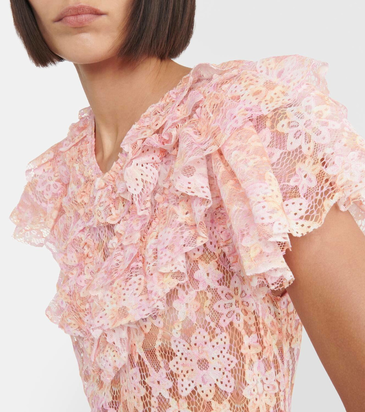 Susan Fang Lace midi dress Susan Fang