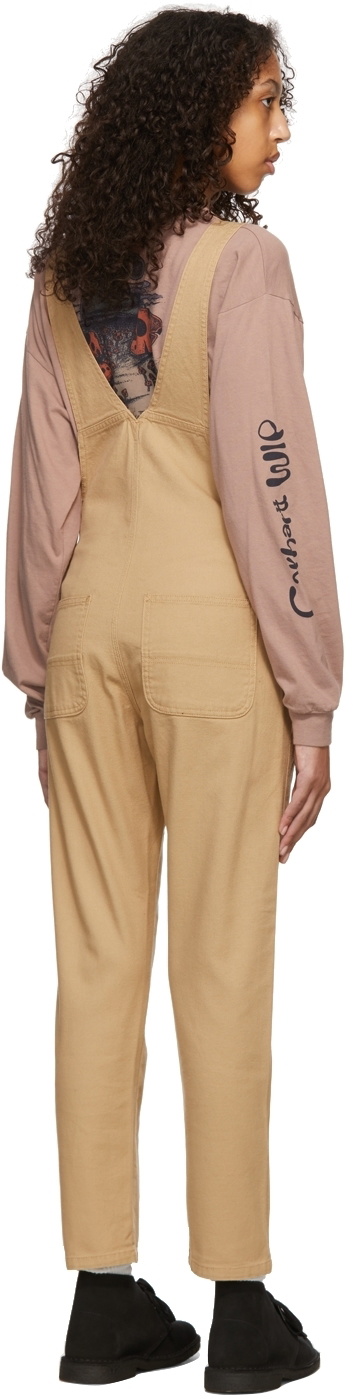 Carhartt Work In Progress Beige Bib Overalls Carhartt WIP