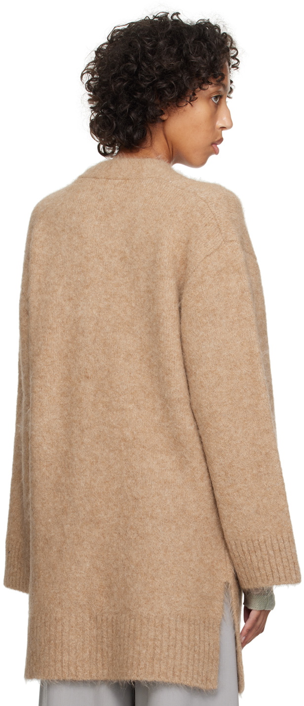 Holzweiler Beige Passage Cardigan Holzweiler