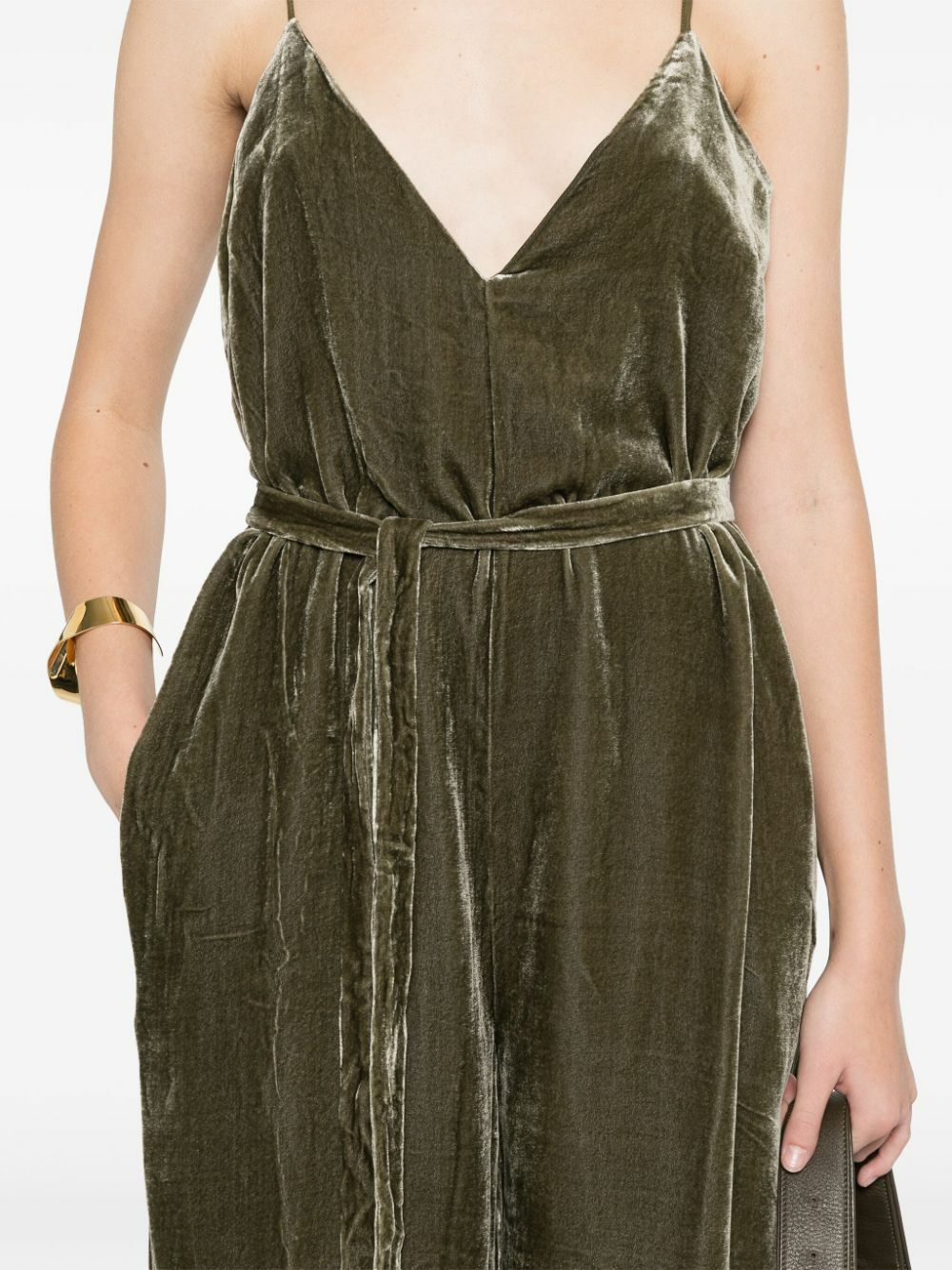 GOLDHAWK - Velvet Jumpsuit womens Goldhawk