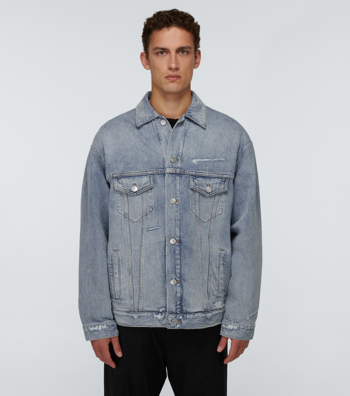 Balenciaga - Large-fit denim jacket Balenciaga