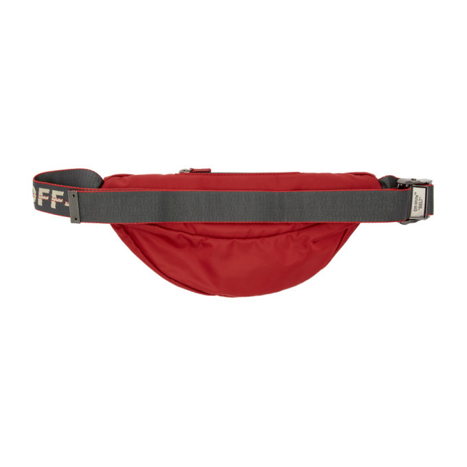 Off-White Red Basic Fanny Pack Off-White