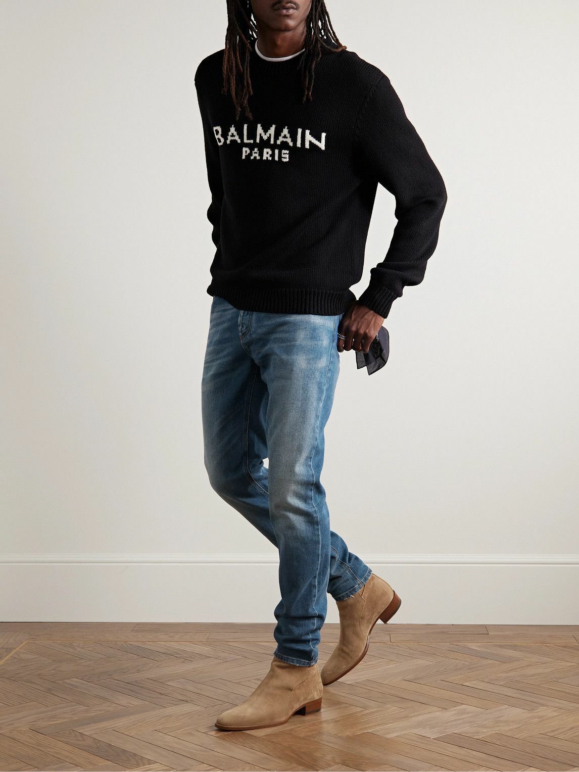 Balmain - Slim-Fit Jeans - Blue Balmain