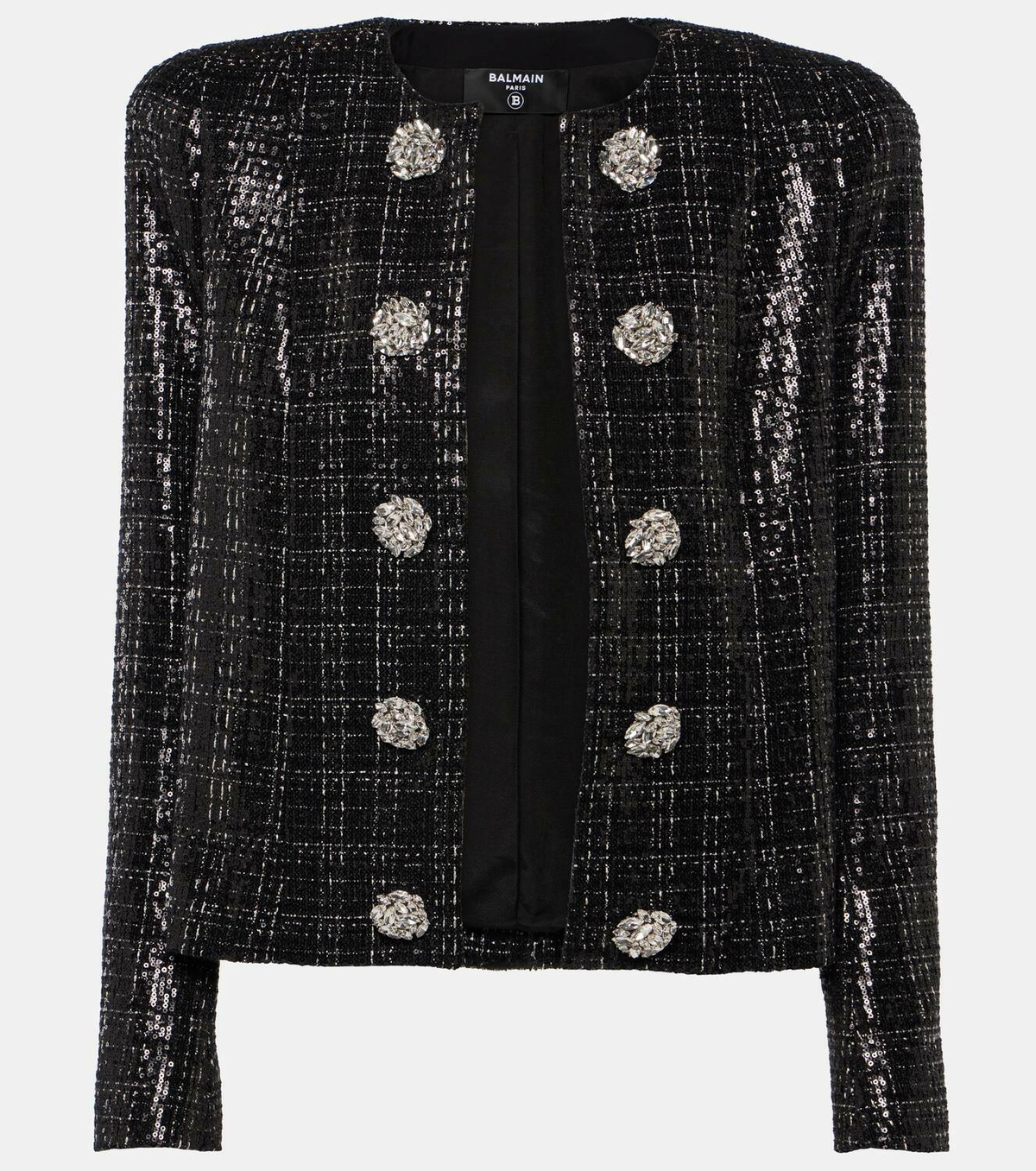 Balmain Sequined tweed jacket Balmain