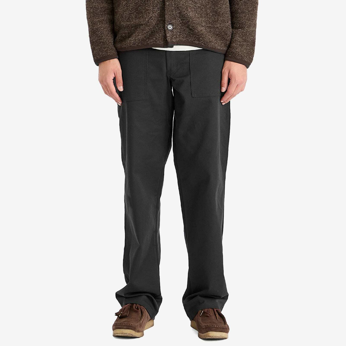 Stan Ray Men's OG Loose Fatigue Pants in Black Twill Stan Ray