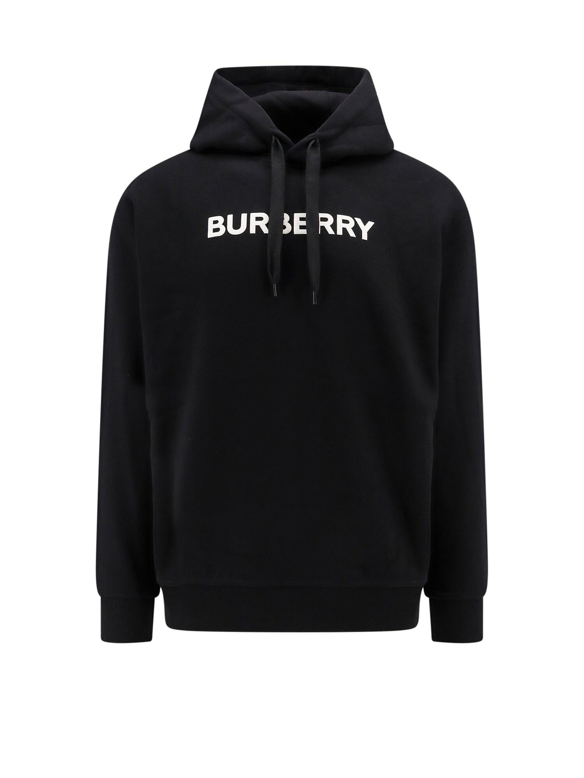 Burberry Black Cotton Sweatshirt Burberry
