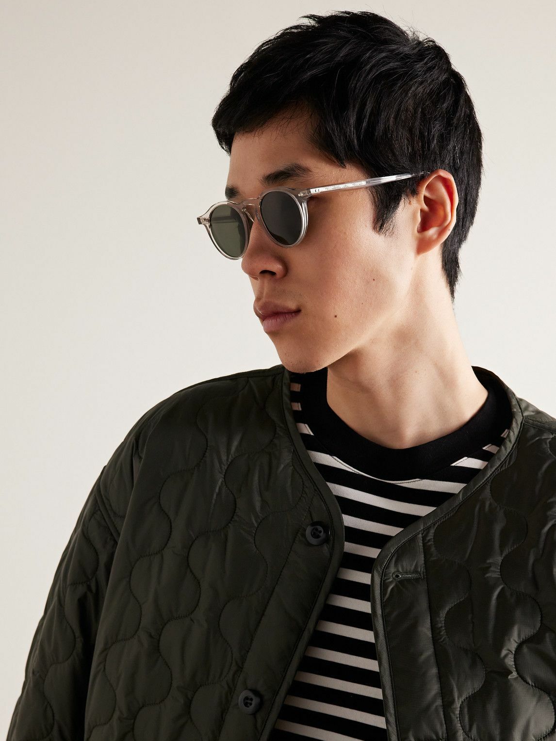 Oliver Peoples - OP-13 Round-Frame Acetate Sunglasses Oliver Peoples