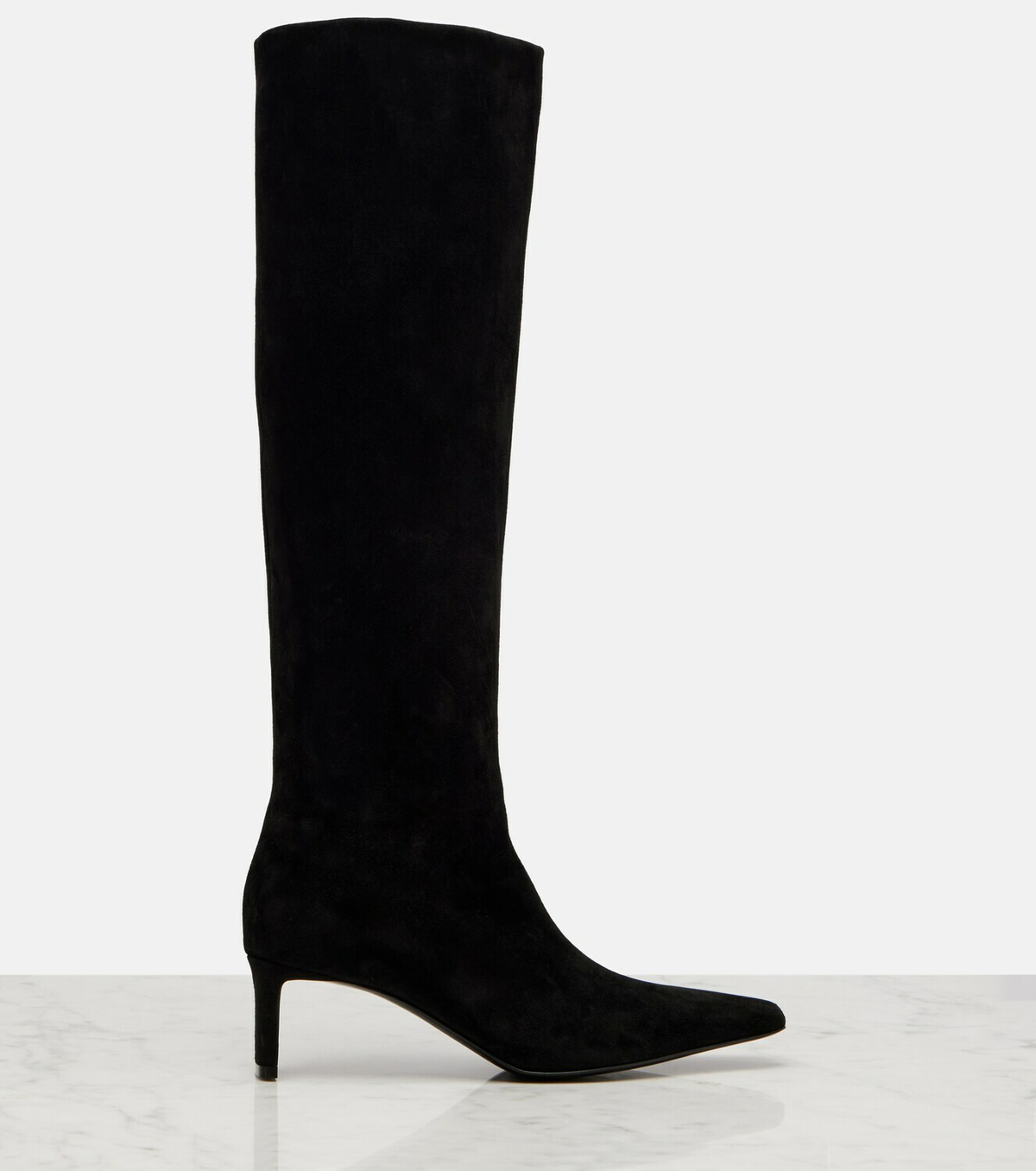 Khaite Ona 55 suede knee-high boots Khaite