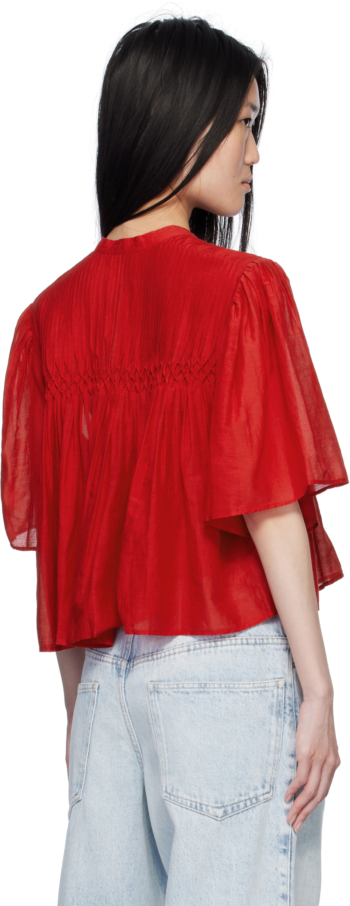 Isabel Marant Etoile Red Destiny Blouse Isabel Marant Etoile