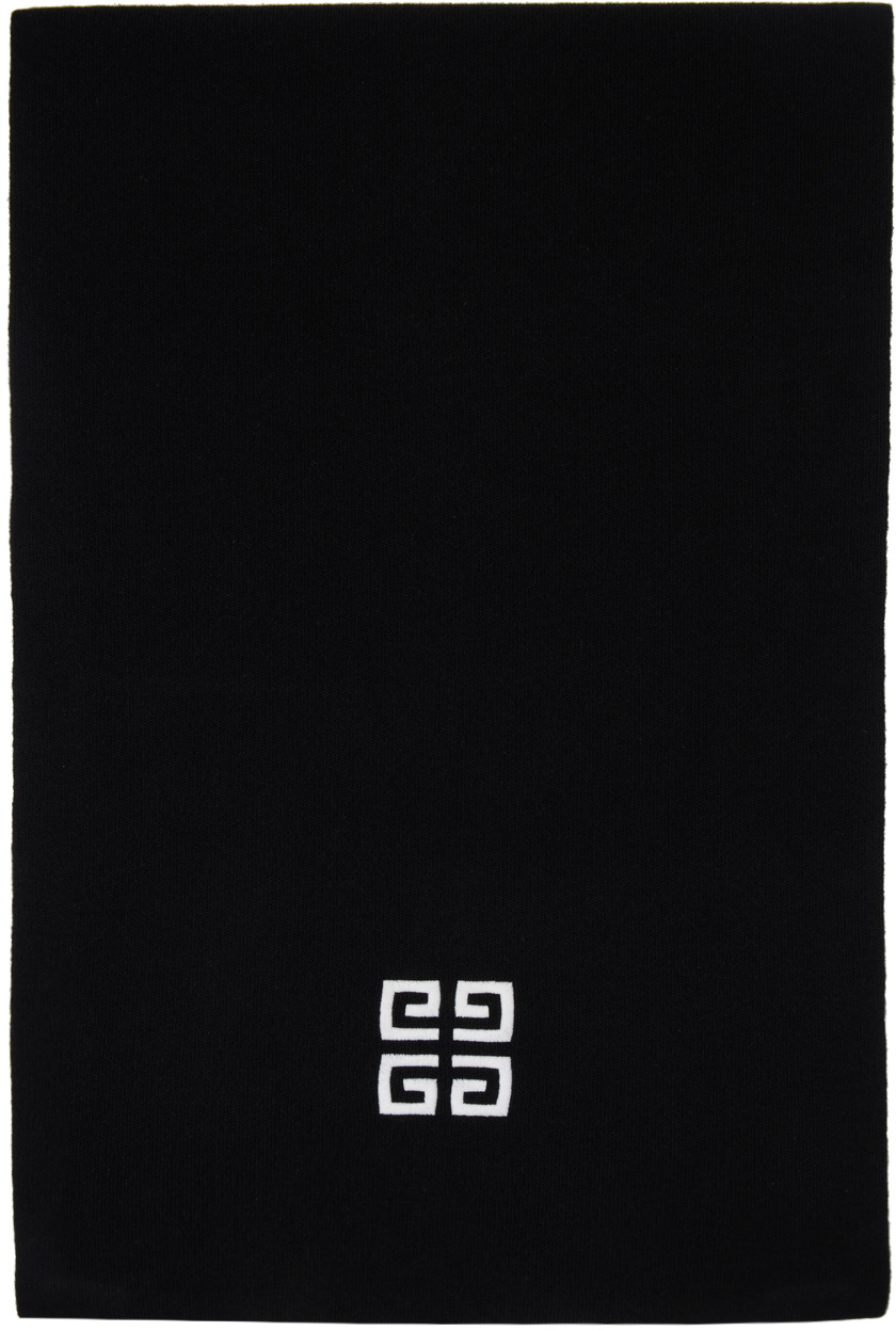 Givenchy Black 4G Scarf Givenchy