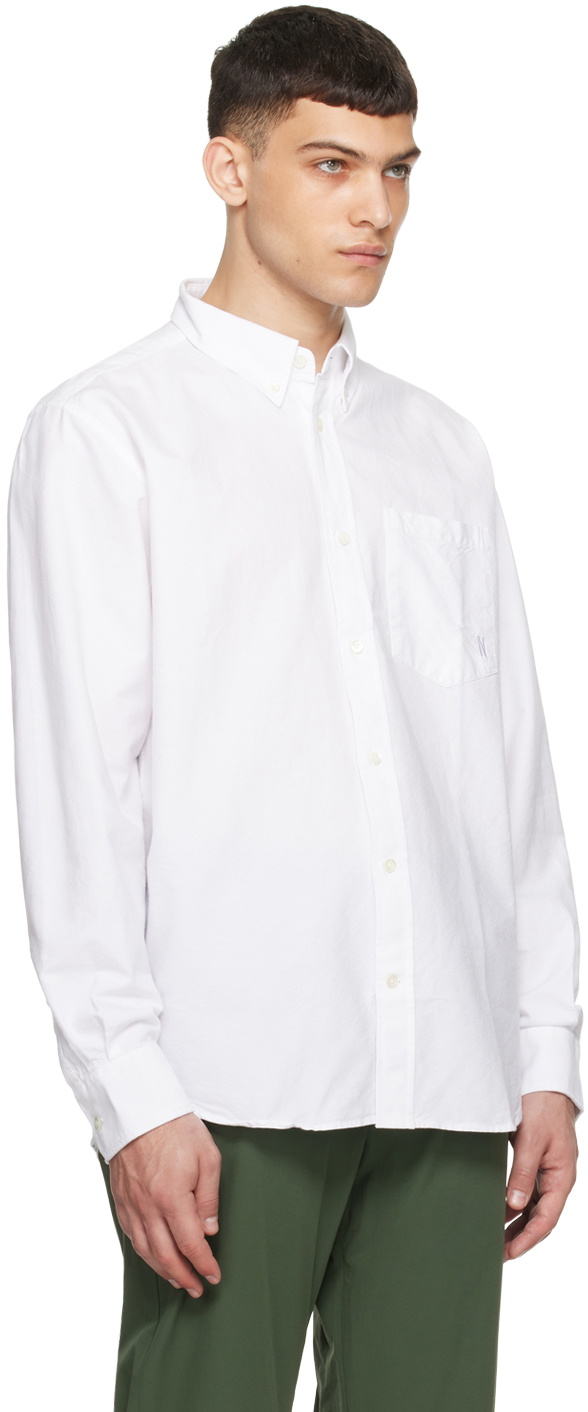 NORSE PROJECTS White Algot Shirt Norse Projects