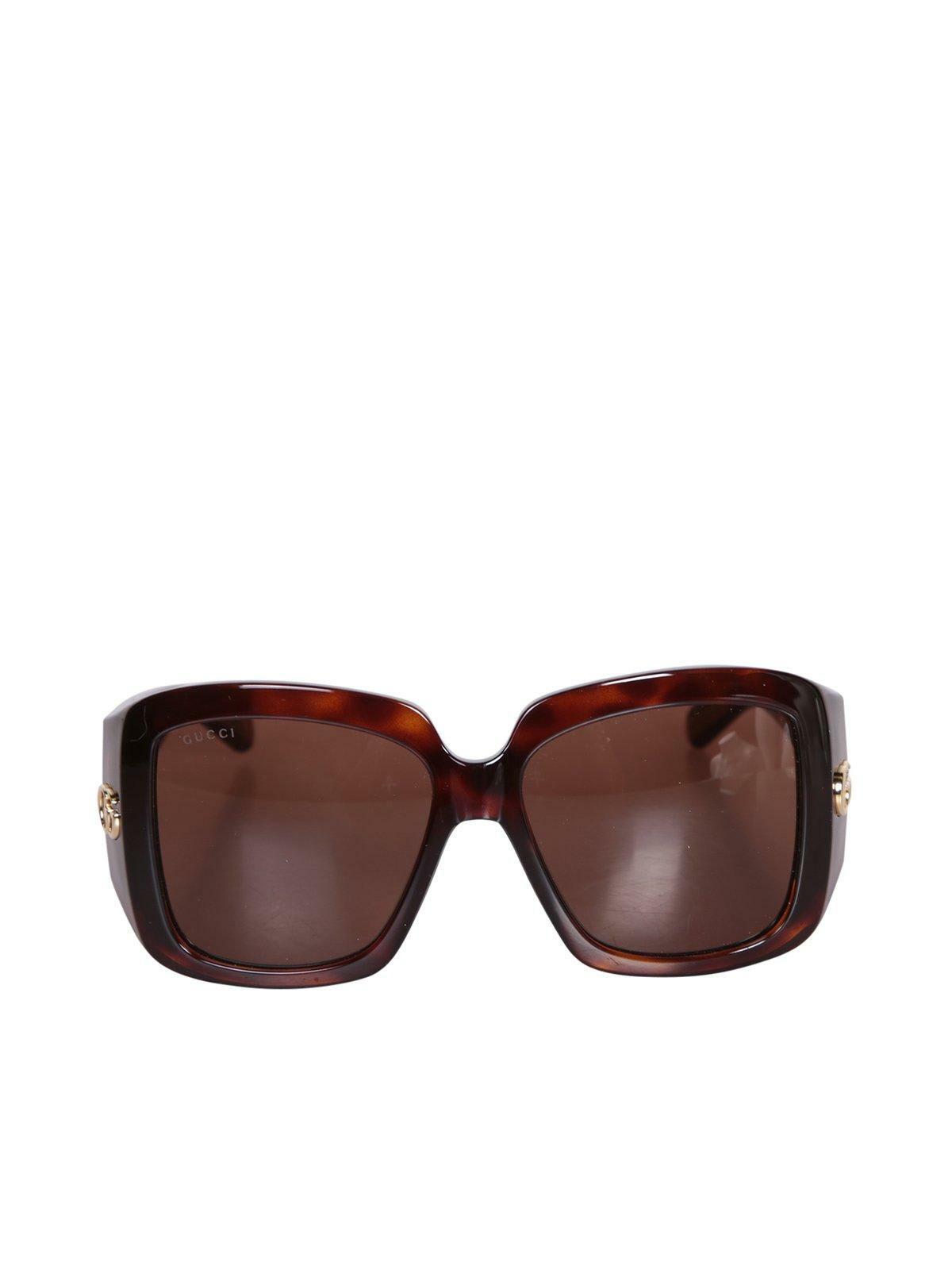 Gucci Eyewear Oversized Square Frame Sunglasses Gucci