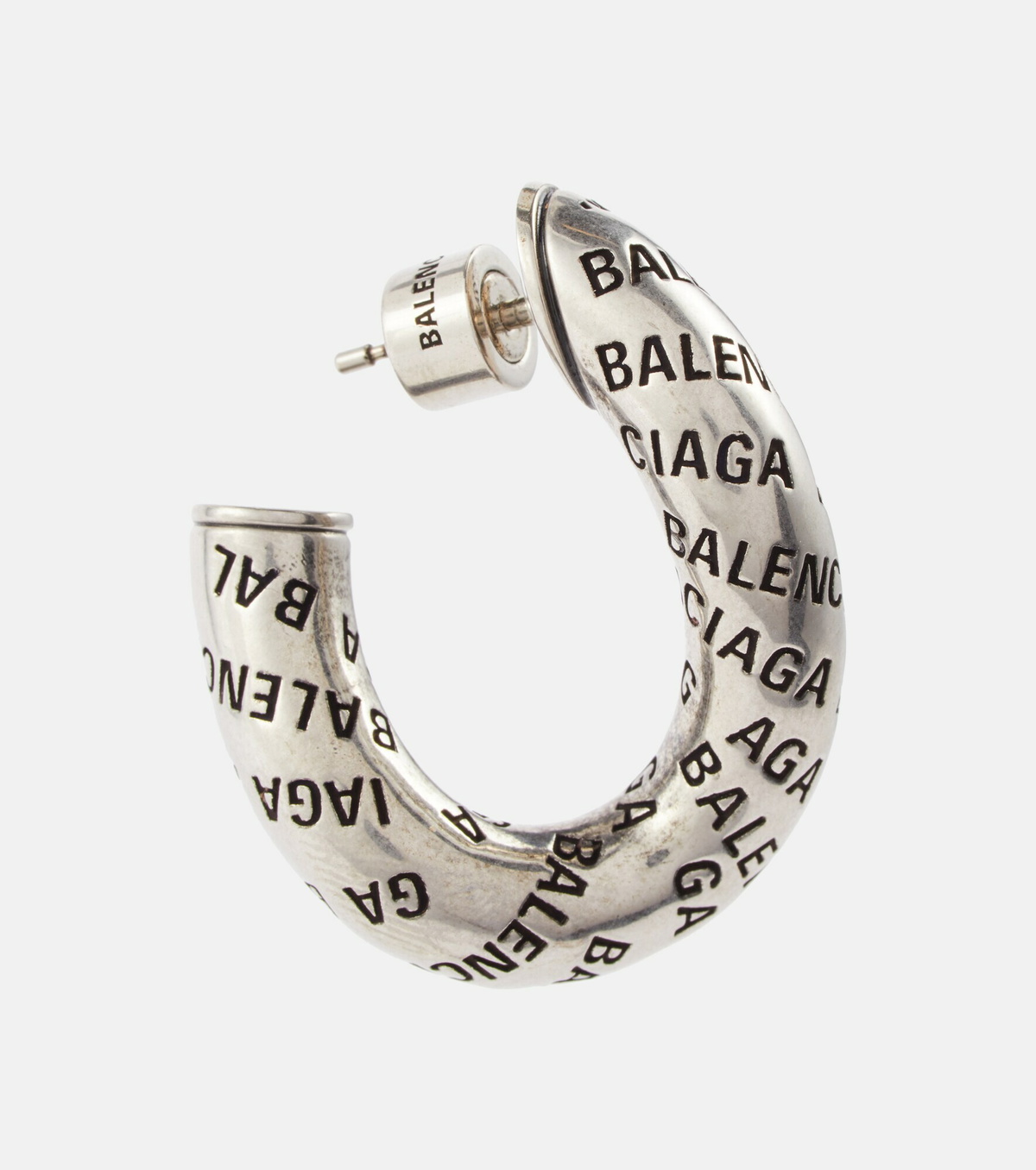 Balenciaga - Loop logo earrings Balenciaga