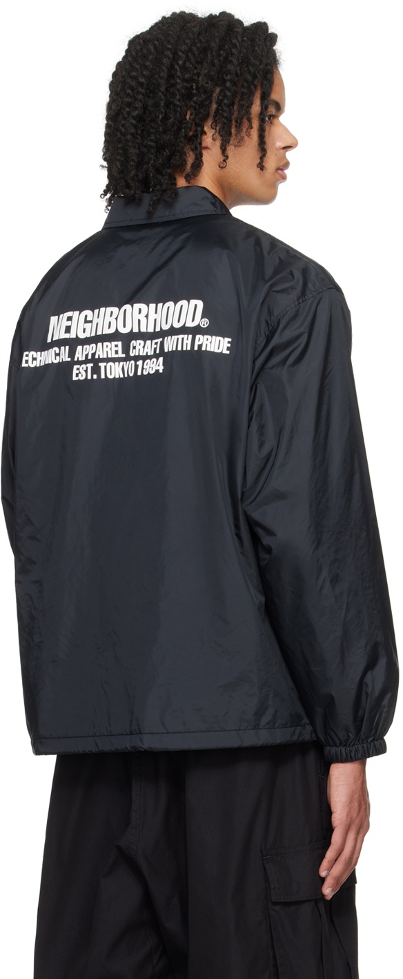 Neighborhood Black Snap Jacket Neighborhood