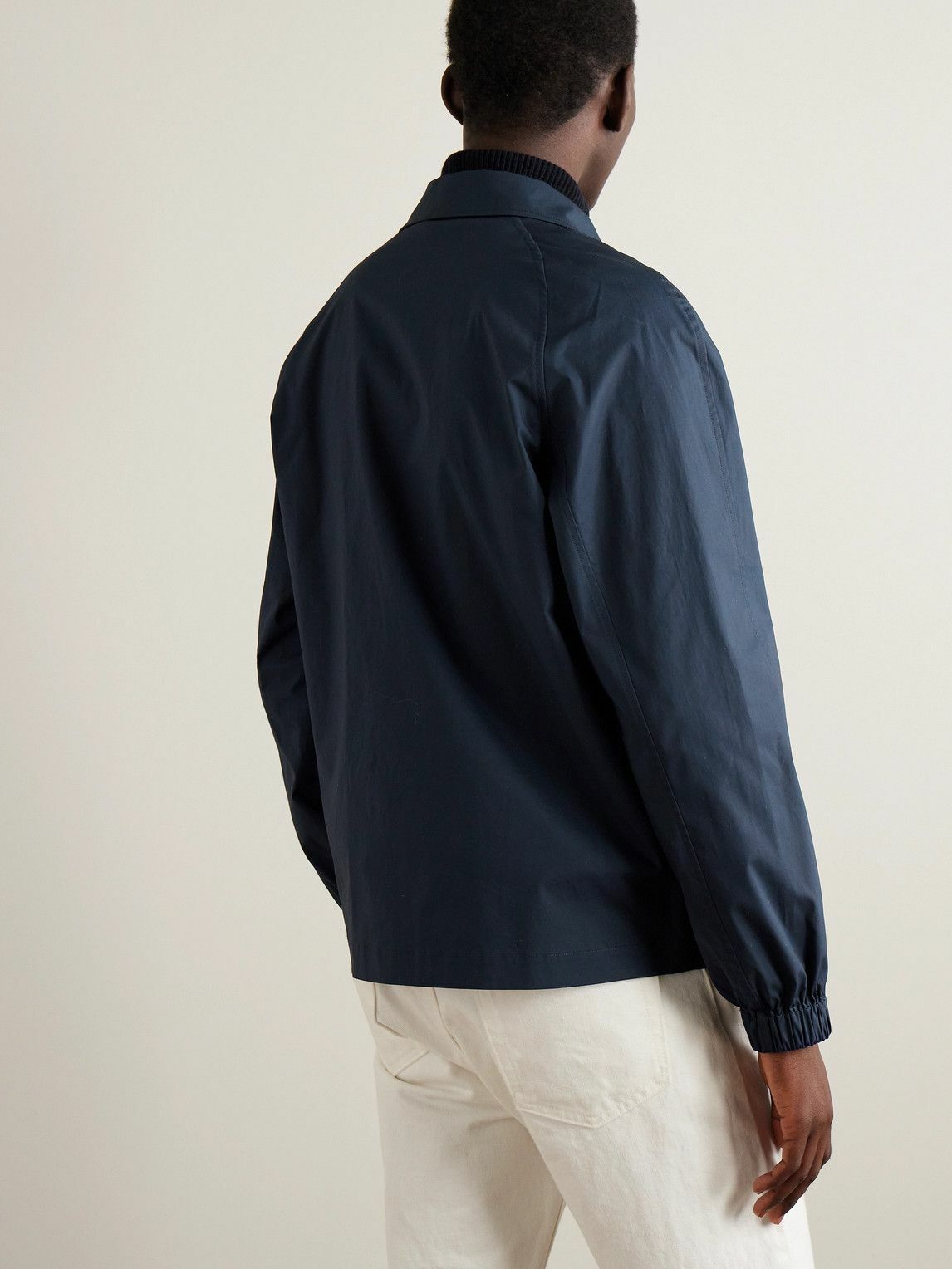 Valstar - Oliver Cotton-Blend Poplin Jacket - Blue Valstarino