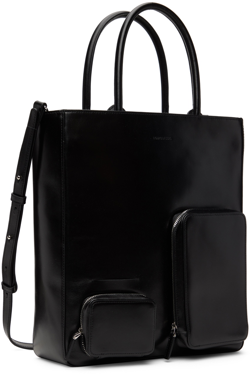 LOW CLASSIC Black New Pocket Tote Low Classic