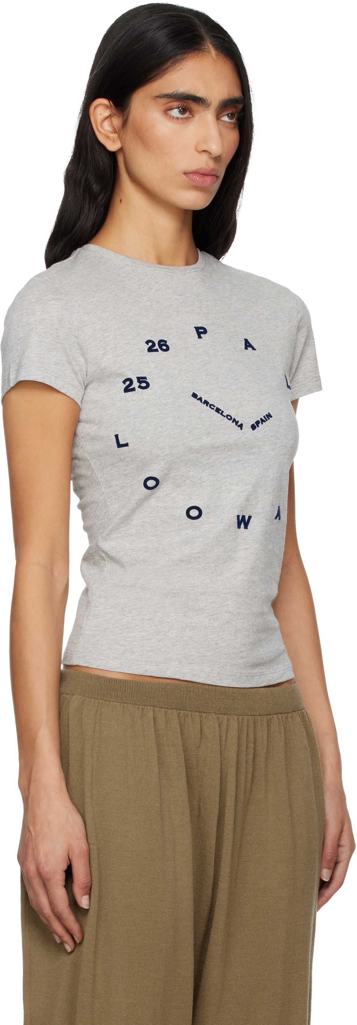 Paloma Wool Gray O'Clock T-shirt Paloma Wool