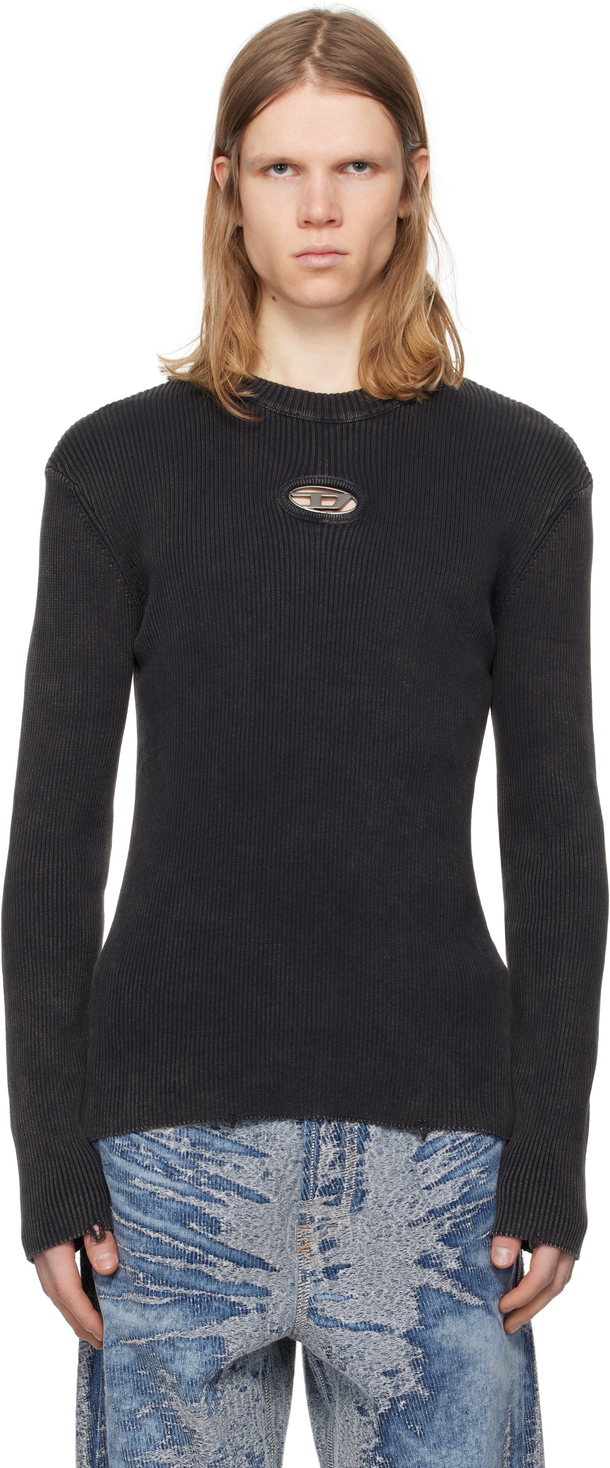 Diesel Black K-Darin-D Sweater Diesel