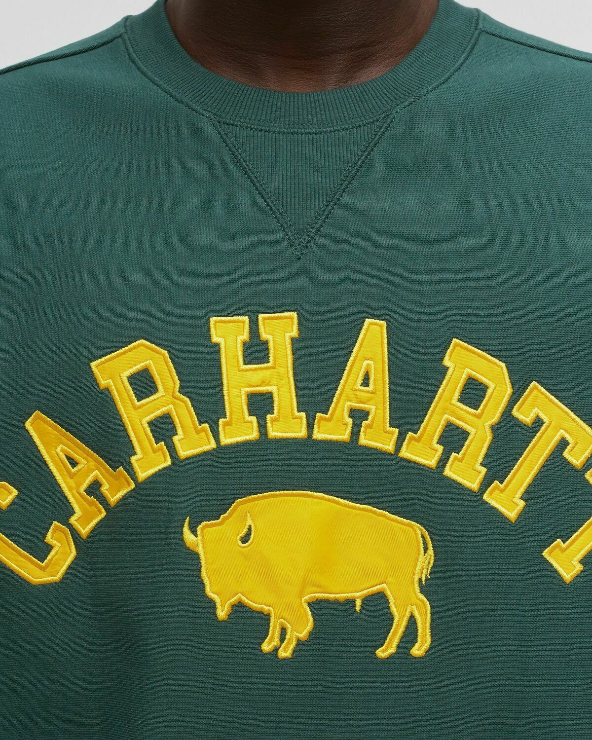 Carhartt Wip Locker Sweat Green Sweatshirts Carhartt WIP