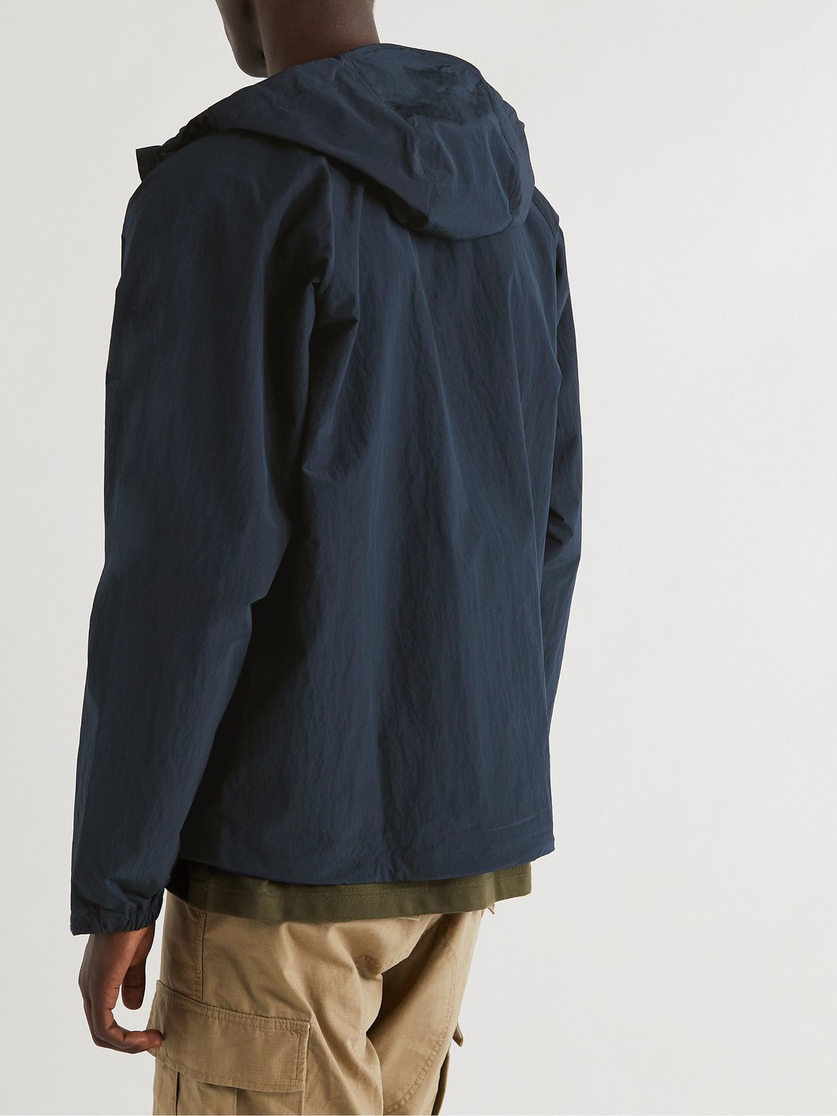 ADSUM - Slim-Fit Hooded Shell Jacket - Blue Adsum