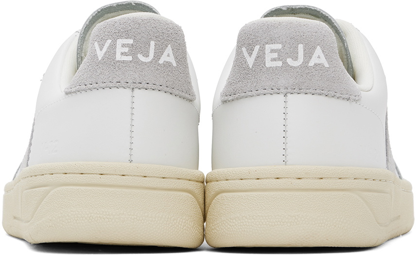 VEJA White V-12 Leather Sneakers VEJA