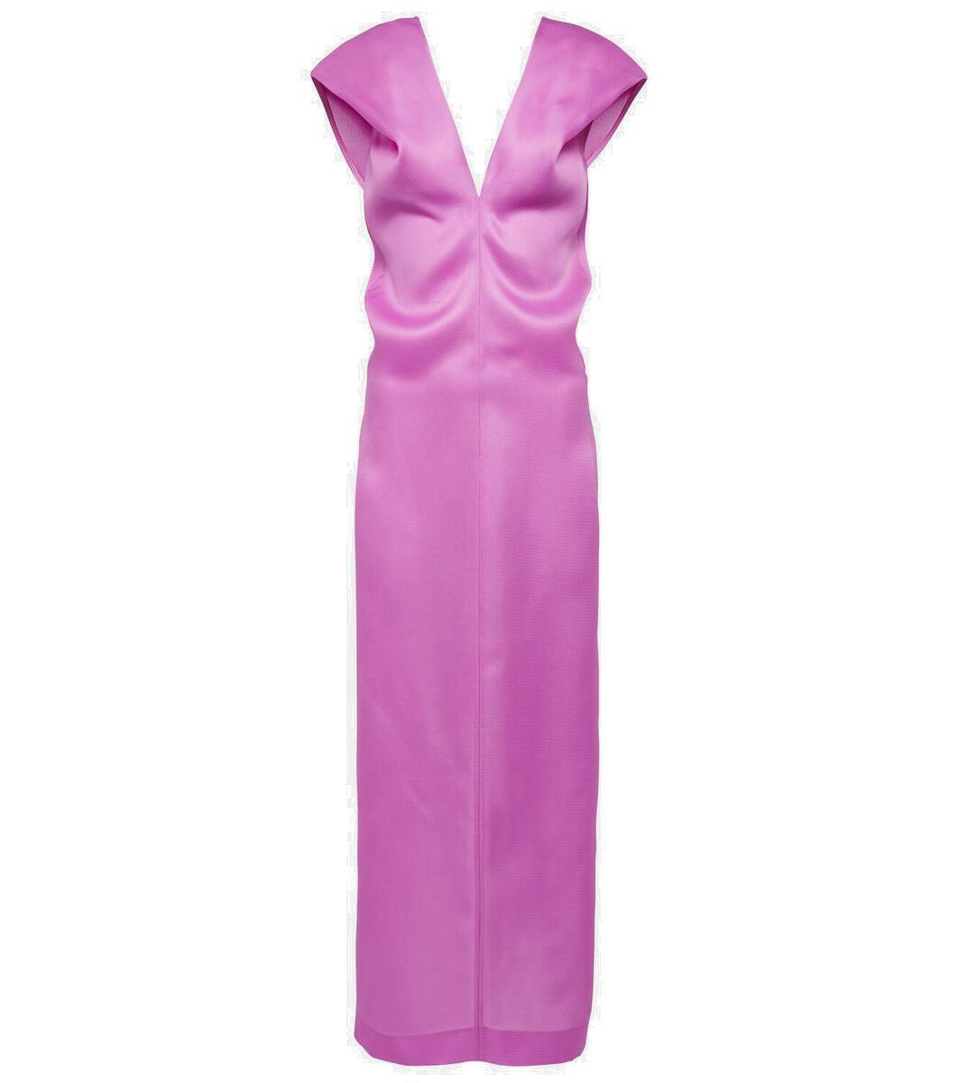 Khaite Ima silk midi dress Khaite