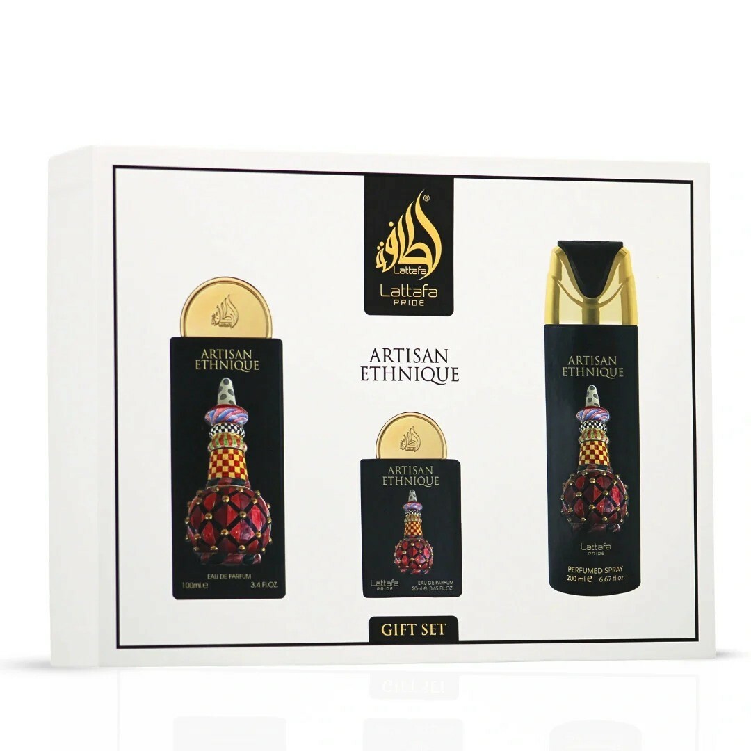 Lattafa Ladies Artisan Ethnique Gift Set Fragrances 6290362346494 Lattafa
