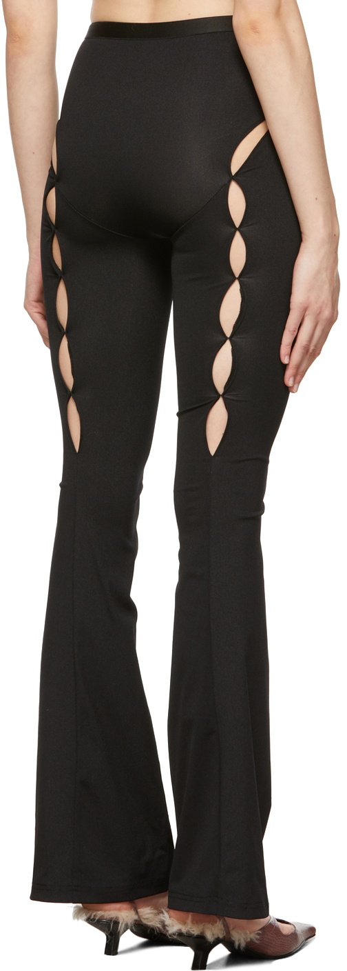 Rui Black Cut-Out Lounge Pants Rui
