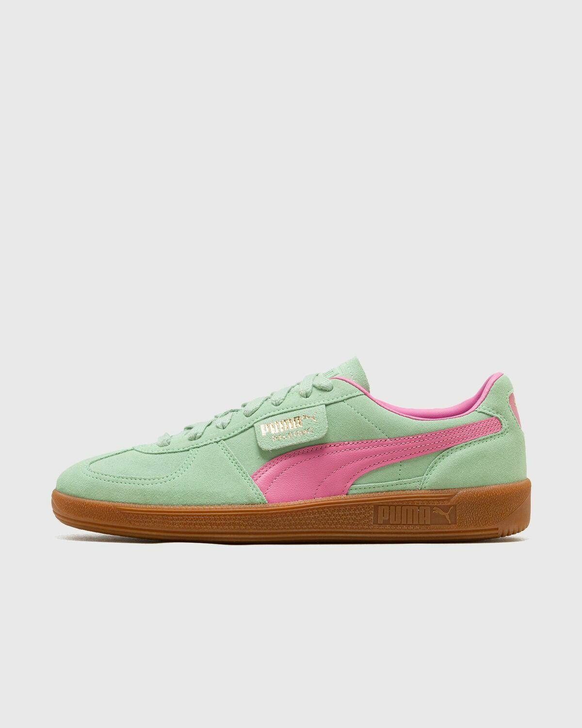 Puma Palermo Green/Pink Lowtop Puma