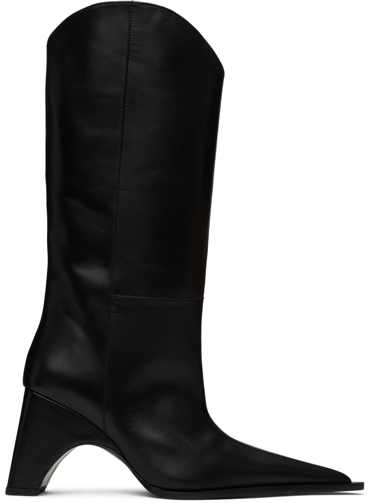 Coperni Black Bridge Cowboy Boots Coperni