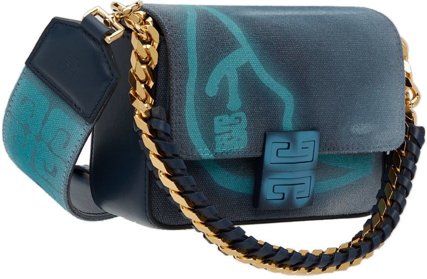 Givenchy Navy Chito Edition 4G Shoulder Bag Givenchy