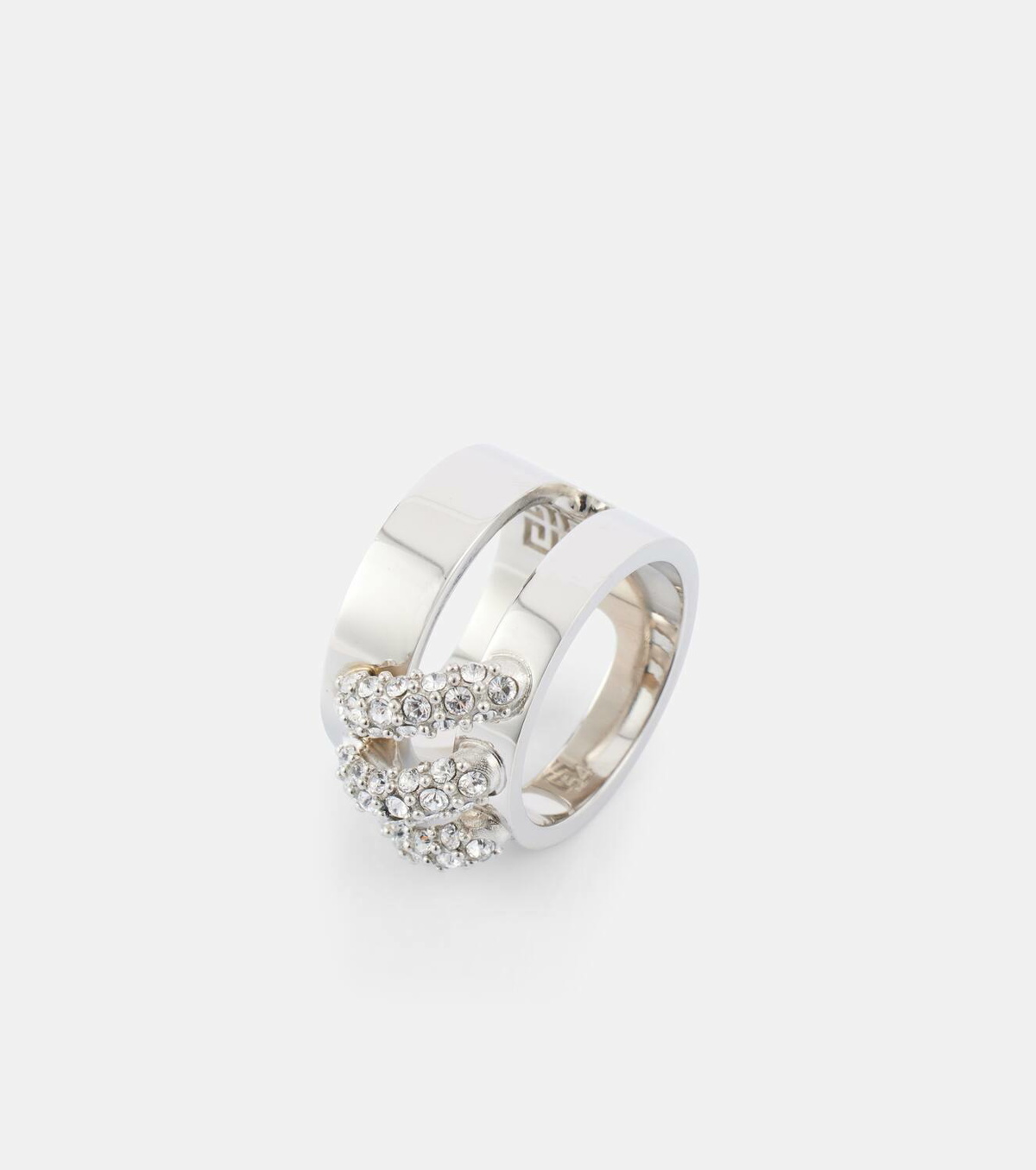 Givenchy Stitch crystal-embellished ring Givenchy