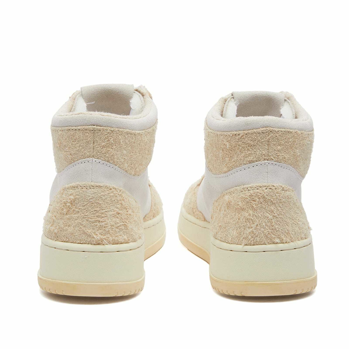 Autry Women's Medalist Mid Sneakers in Beige Autry