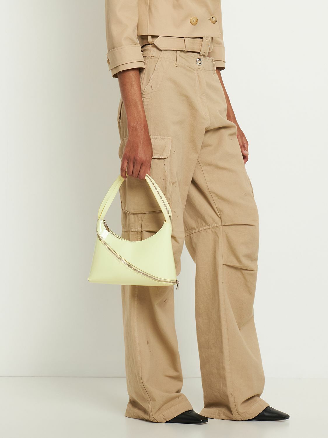 COPERNI - Zip Patent Shoulder Bag Coperni