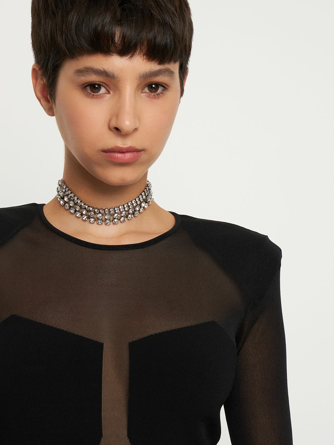 ISABEL MARANT - Spotlight Crystal Collar Necklace Isabel Marant