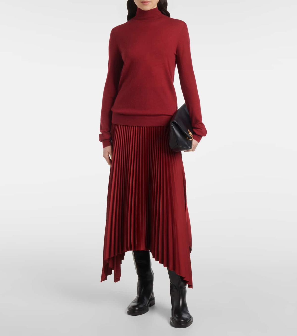 Joseph Ade plissé crêpe midi skirt Joseph