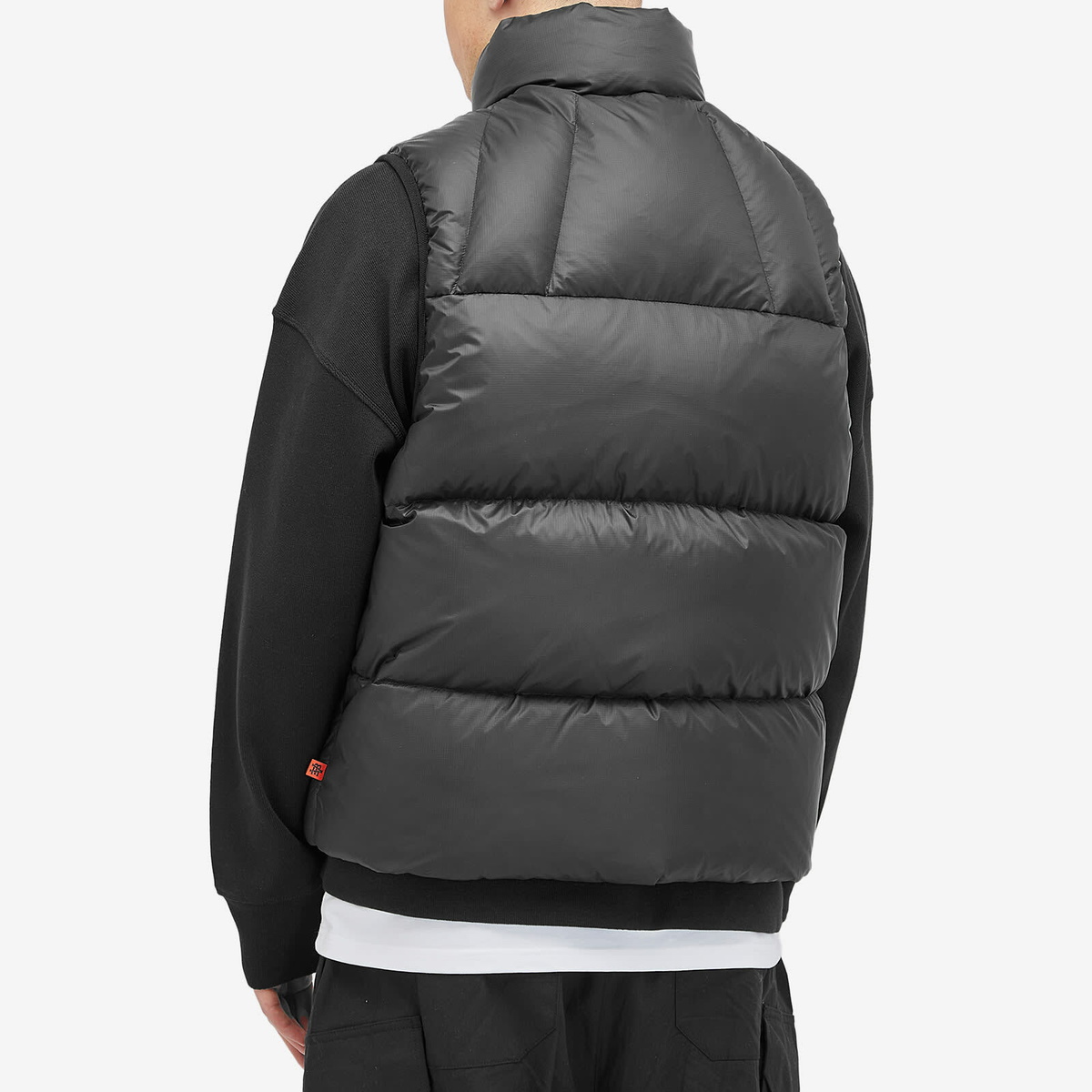 Uniform Bridge Men's AE Utility Duck Down Vest in Black Uniform Bridge