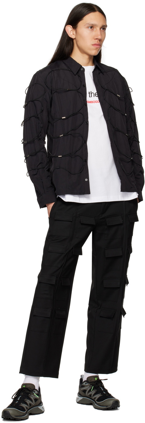 TOMBOGO™ Black Drawstring Shirt