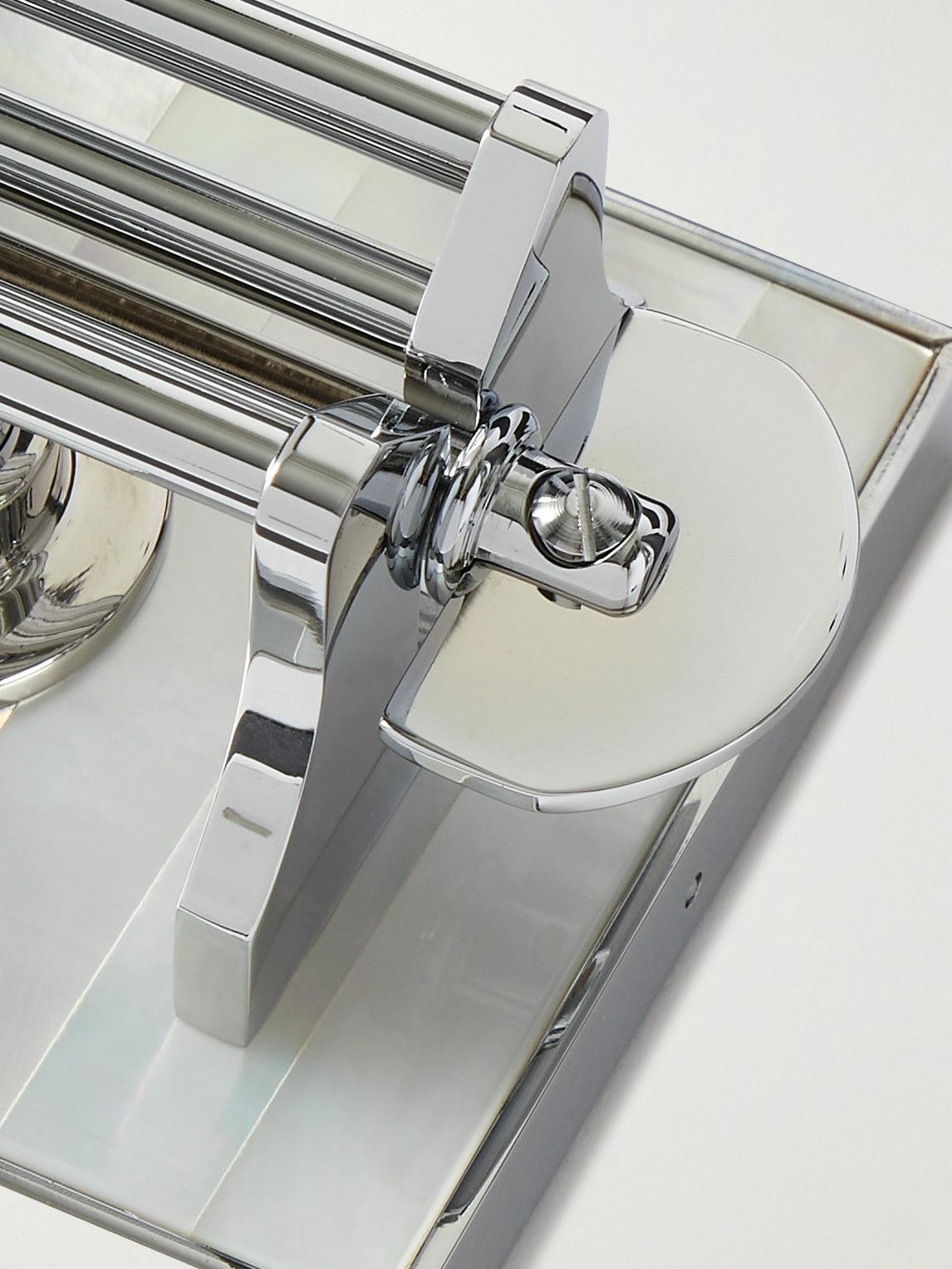 Lorenzi Milano - Chrome-Plated Mother-of-Pearl Toothpaste Squeezer ...