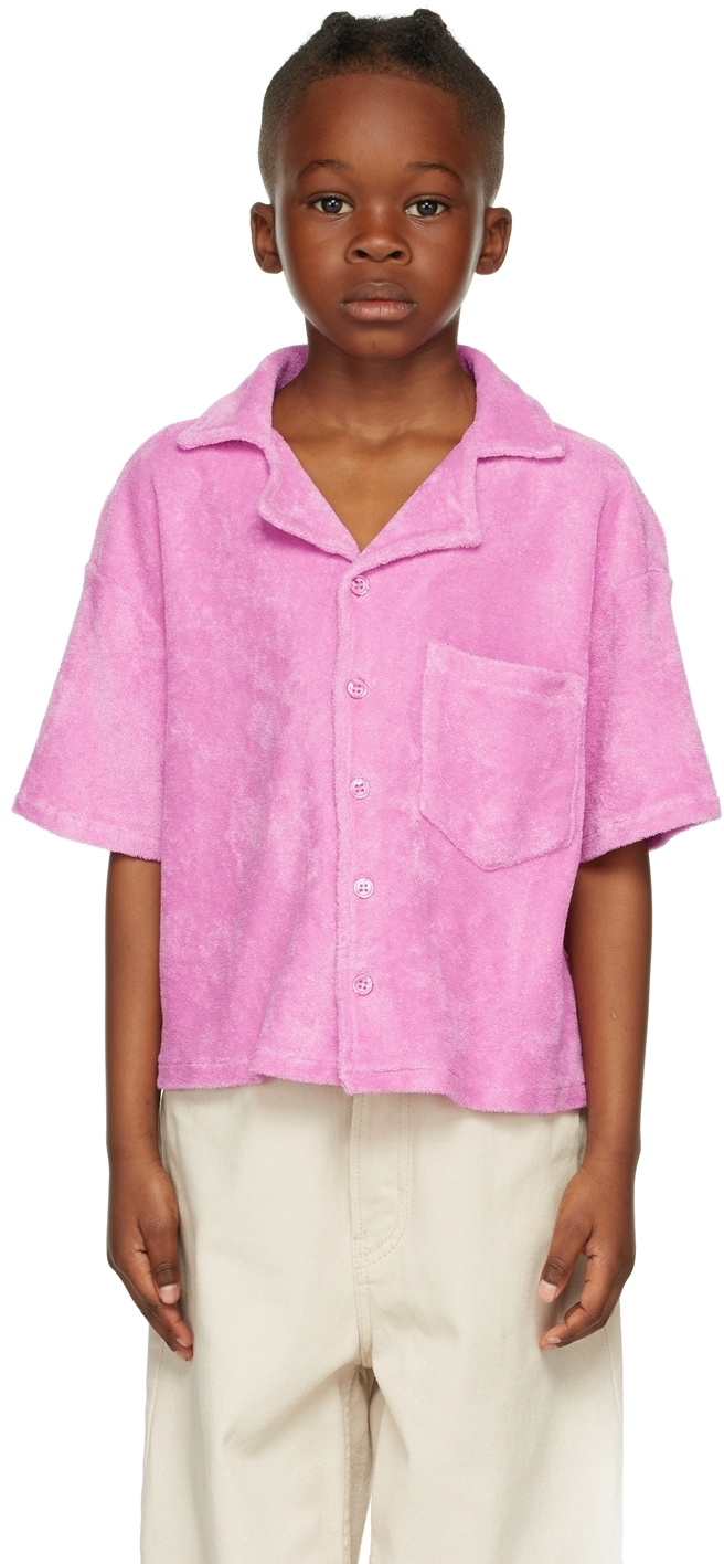 Repose AMS Kids Pink Boxy Shirt Repose AMS