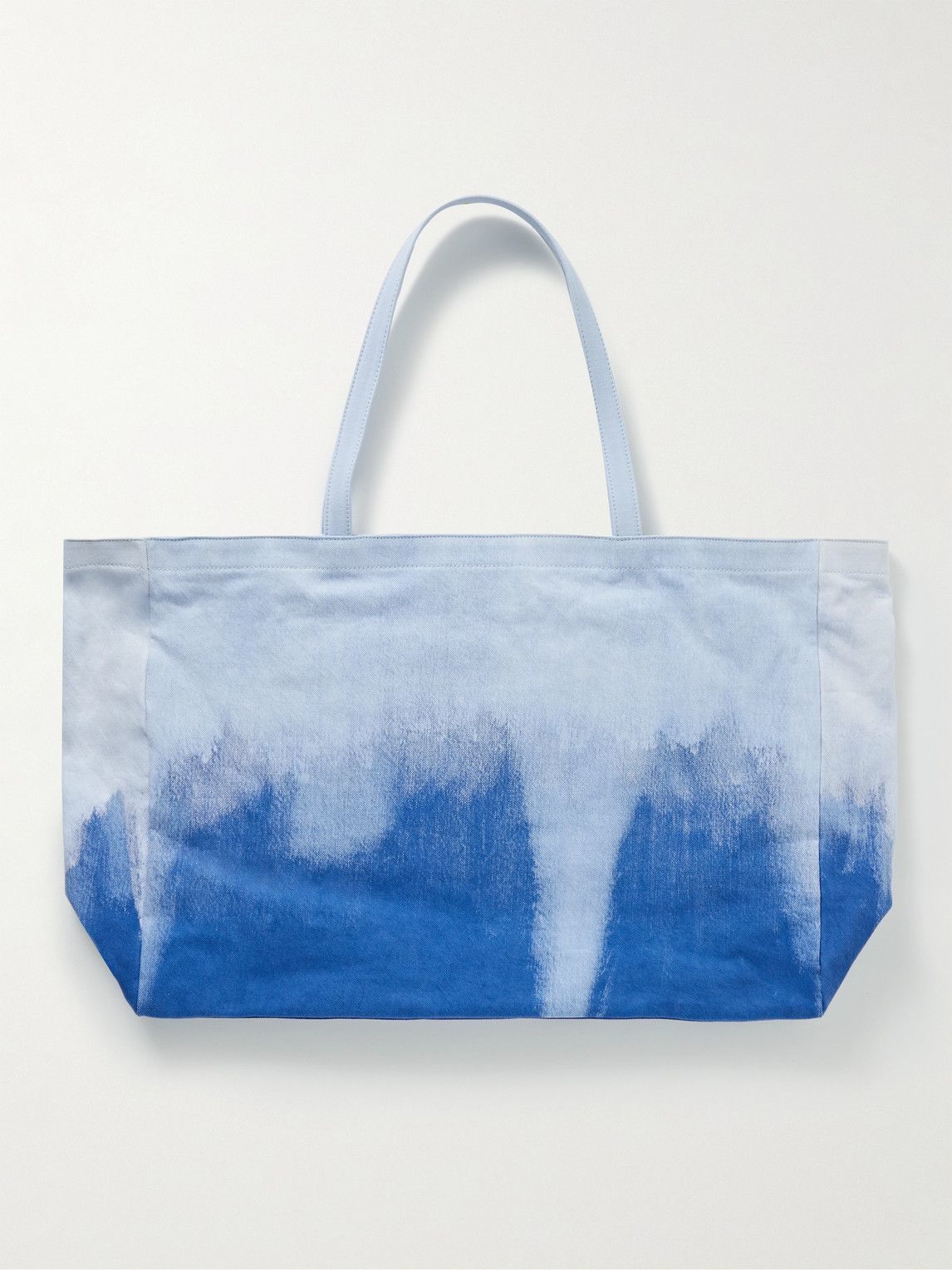 Acne Studios - Logo-Appliquéd Bleached Denim Tote Bag Acne Studios