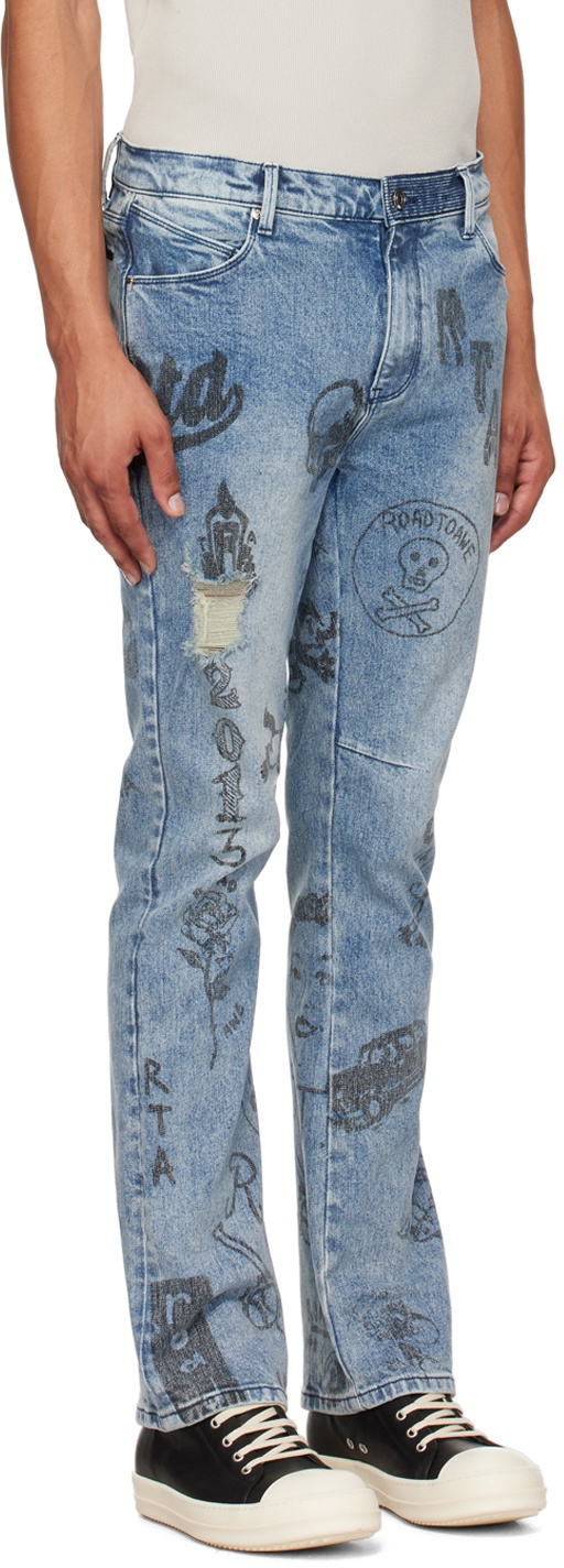 RTA Blue Denis Jeans RtA