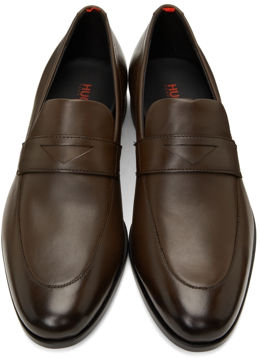 Hugo Leather Ruston Loafers Hugo Boss