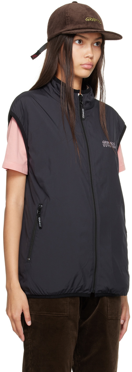 Gramicci Black Reversible Graphic Sweater Gramicci