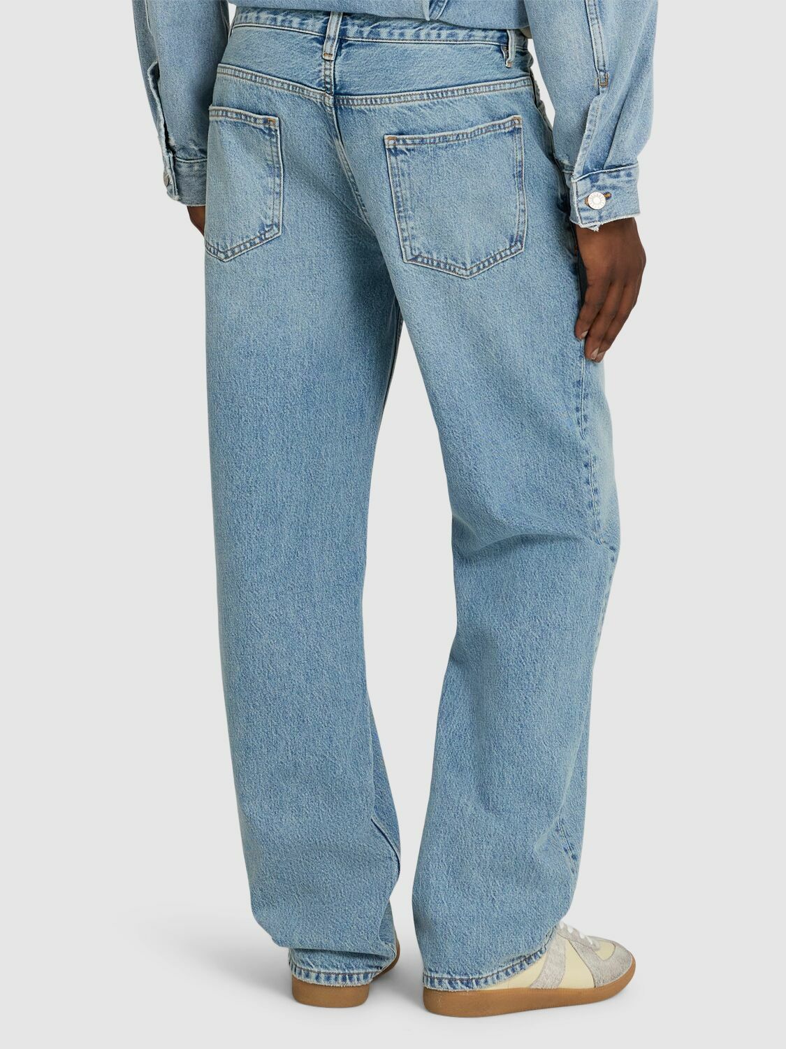 FRAME Relaxed Cotton Denim Jeans Frame Denim