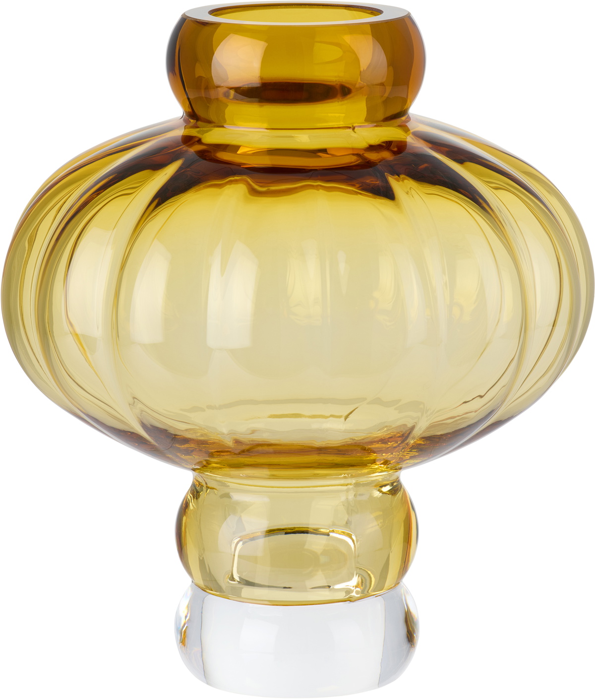 Louise Roe Orange Balloon 02 Glass Vase Louise Roe