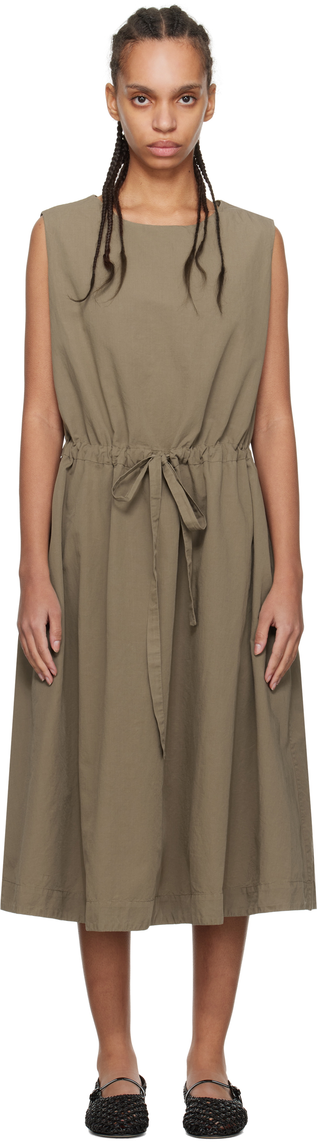CASEY CASEY Green BB Midi Dress CASEY CASEY