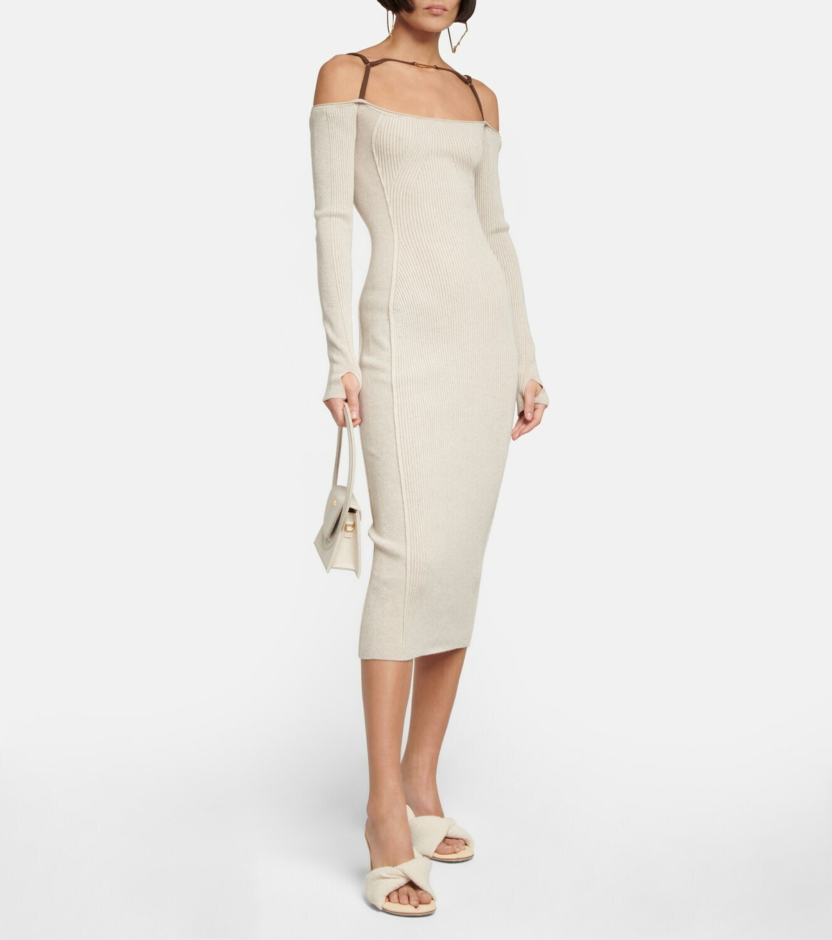 Jacquemus - La Robe Sierra midi dress Jacquemus