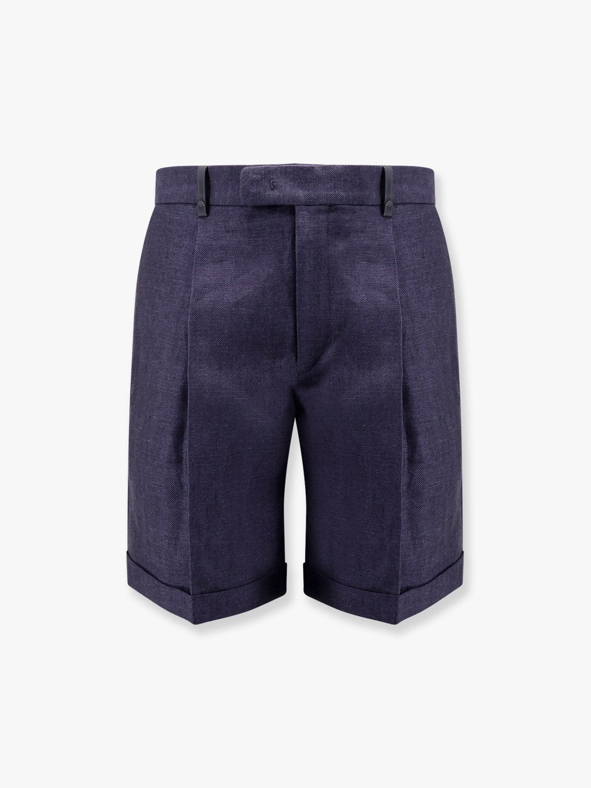 Berluti Linen Pleated Bermuda Shorts Berluti