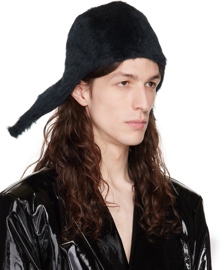 Raf Simons Navy Fitting Hat Raf Simons